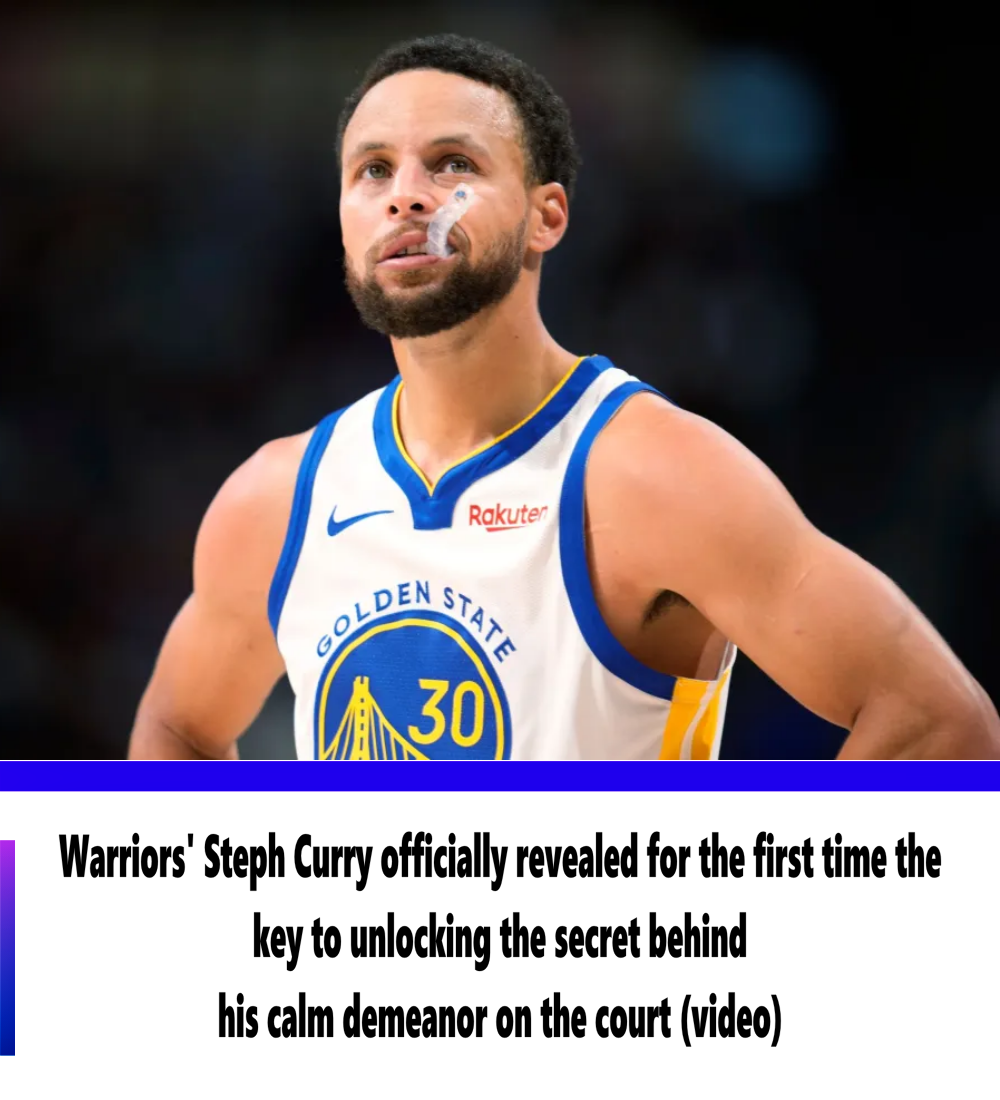 Warriors' Steph Curry officially revealed for the first time the key to ...