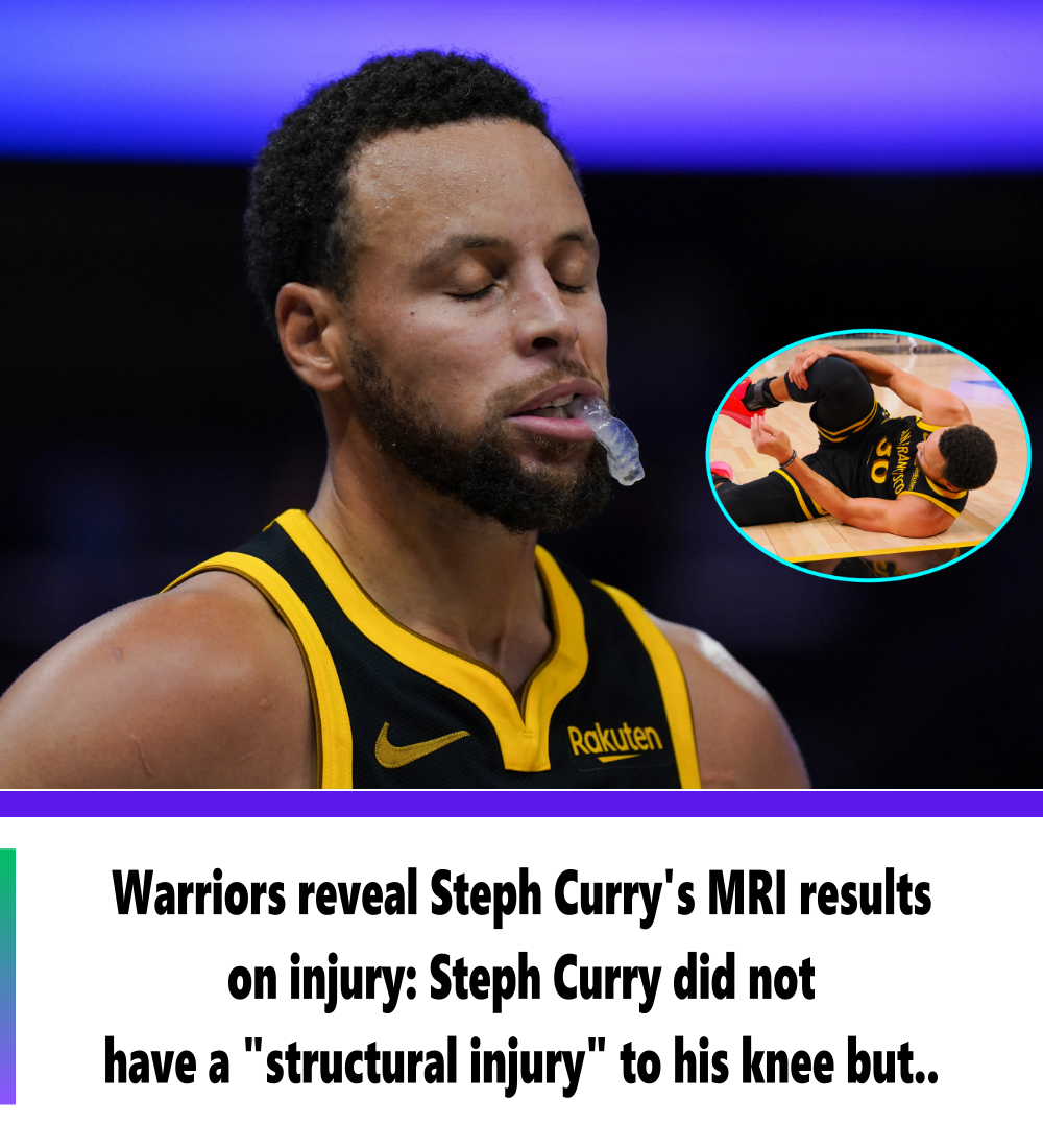 Warriors reveal Steph Curry's MRI results on injury: Steph Curry did not have a "structural ...