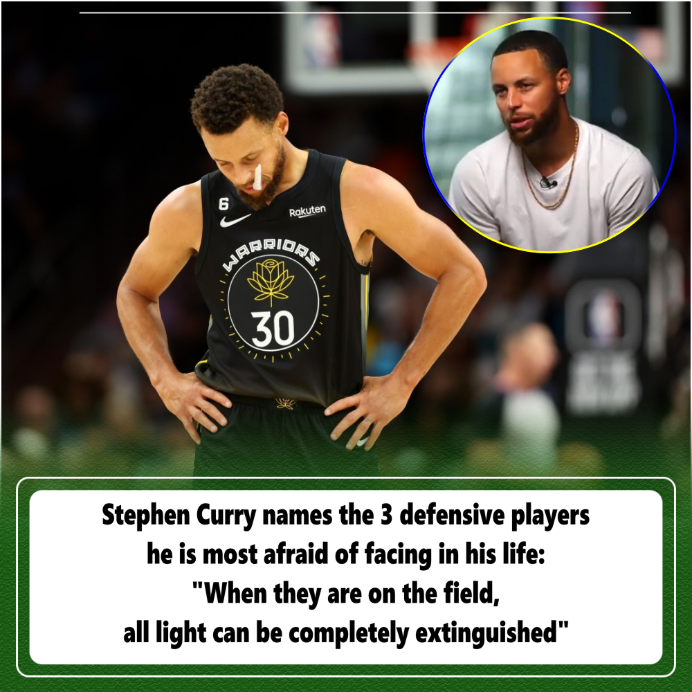 Stephen Curry names the 3 defensive players he is most afraid of facing ...