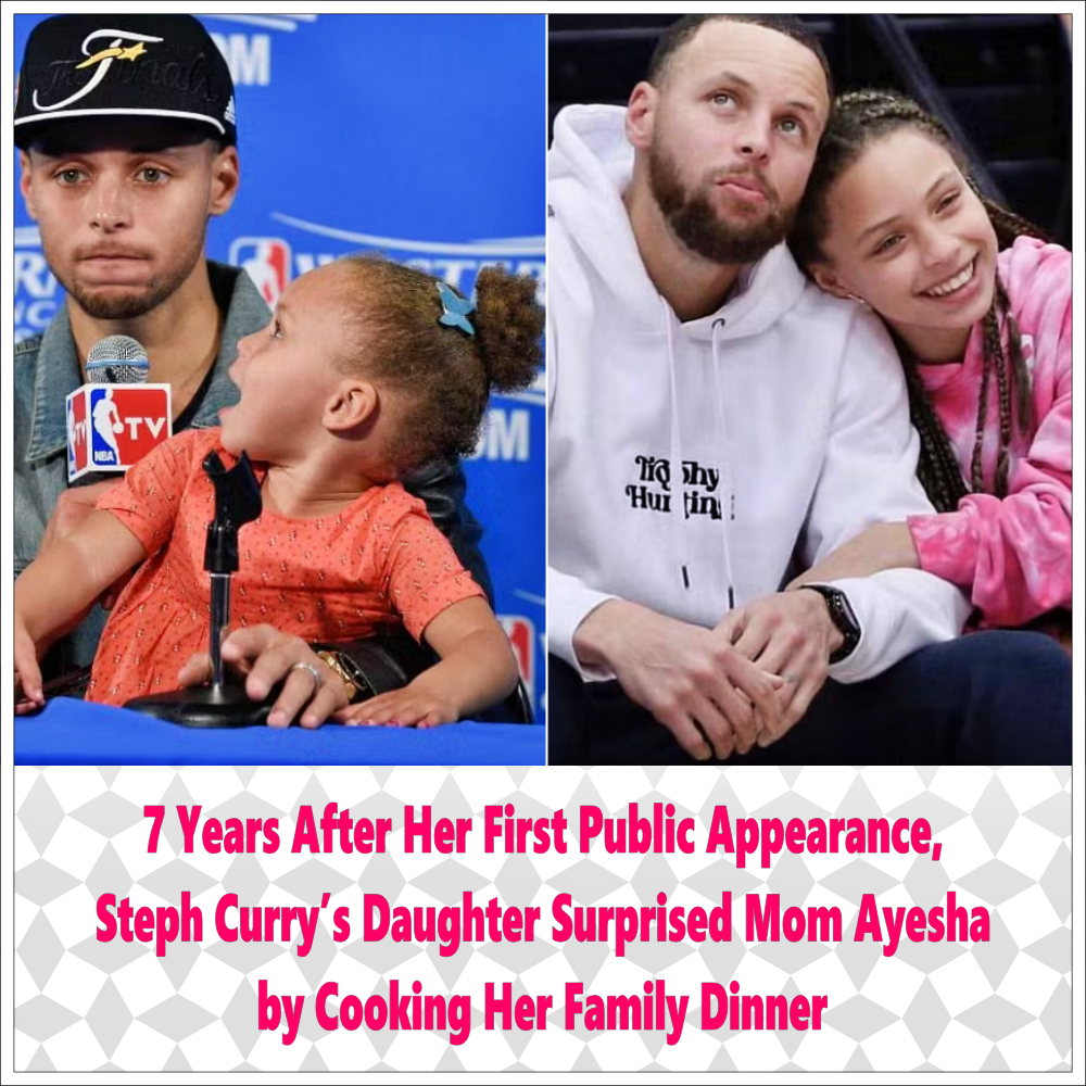 7 Years After Her First Public Appearance, Steph Curry’s Daughter ...