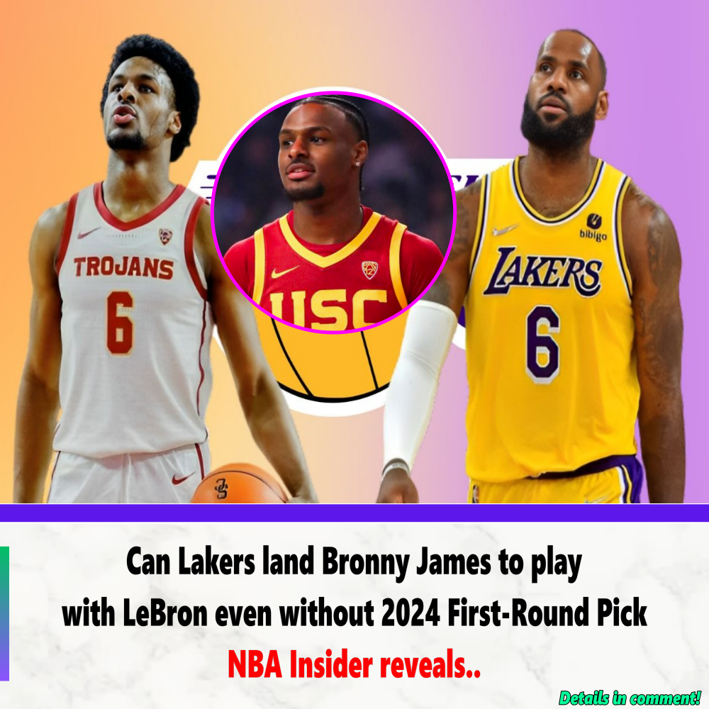 Can Lakers land Bronny James to play with LeBron even without 2024 First-Round Pick? NBA Insider ...