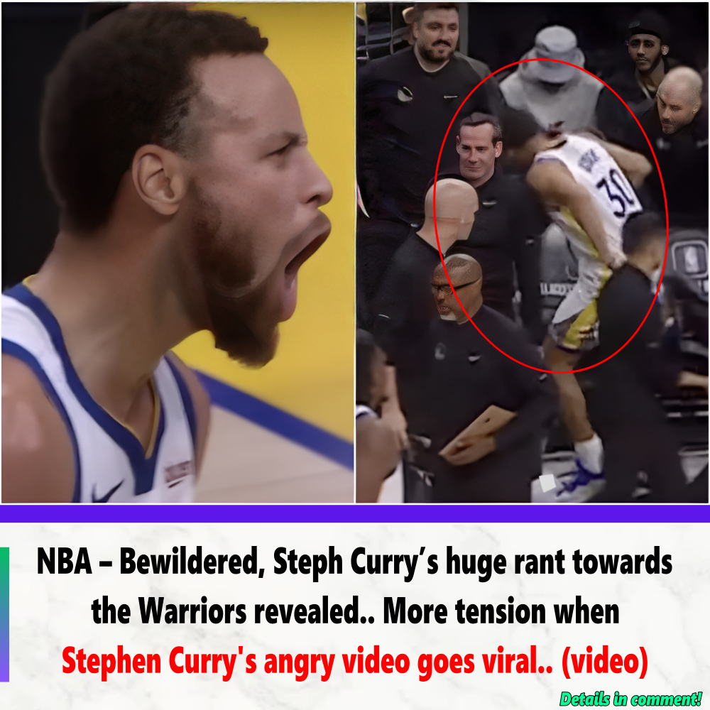 NBA – Bewildered, Steph Curry’s huge rant towards the Warriors revealed ...