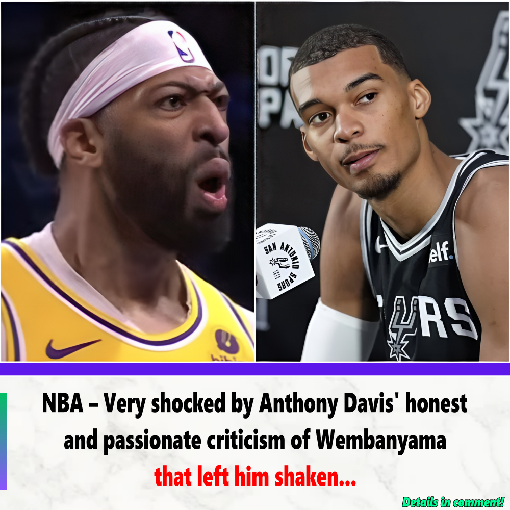 NBA – Very shocked by Anthony Davis' honest and passionate criticism of ...