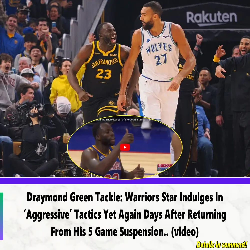 Draymond Green Tackle: Warriors Star Indulges In ‘Aggressive’ Tactics Yet Again Days After ...