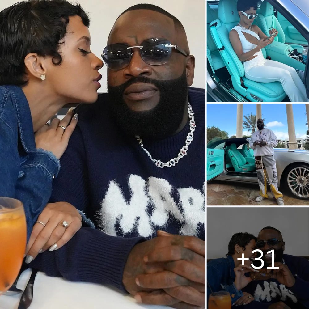 Rick Ross drove a luxurious Maybach with his new boo Cristina Mackey to enjoy a romantic date - News