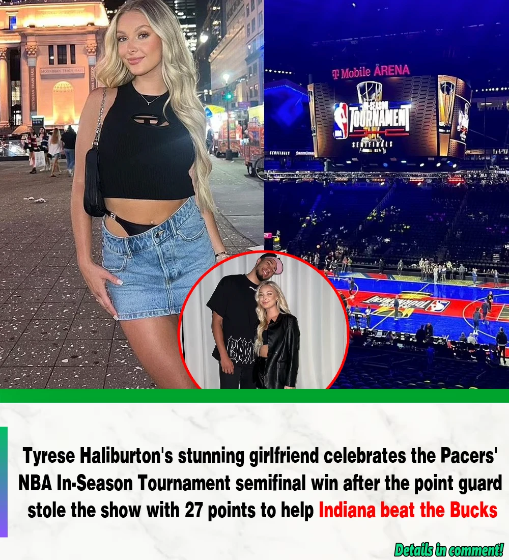 Tyrese Haliburton's stunning girlfriend celebrates the Pacers' NBA In ...
