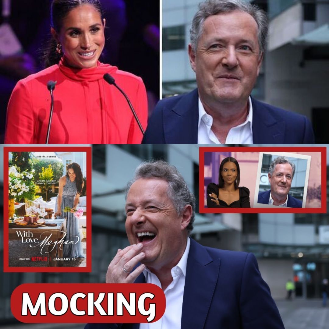 Piers Morgan and Candace Owens Team Up to Criticize Meghan Markle's Cooking Show Piers Morgan ...