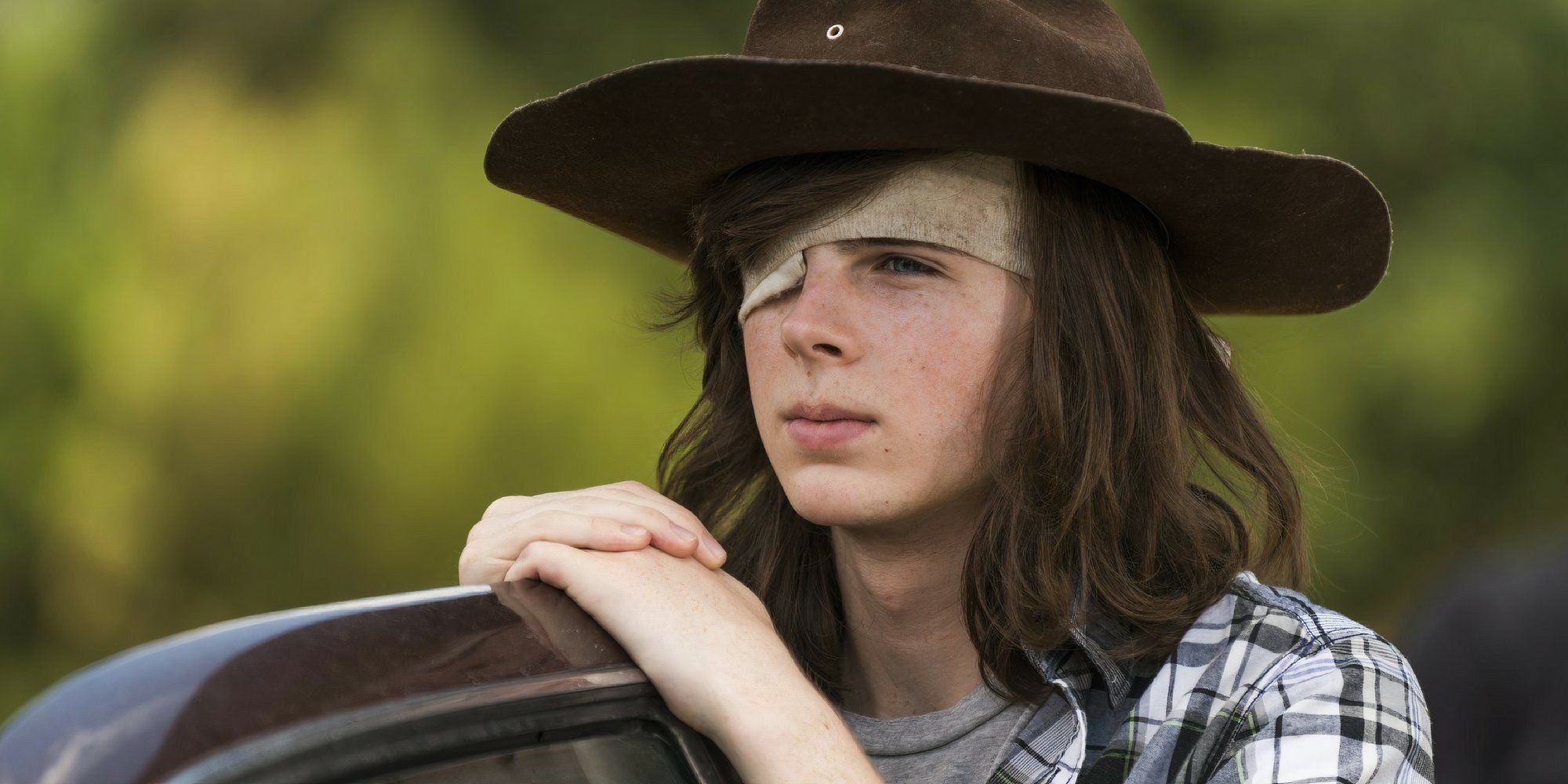 How Did Carl Survive That Brutal Eyeshot in The Walking Dead? The ...