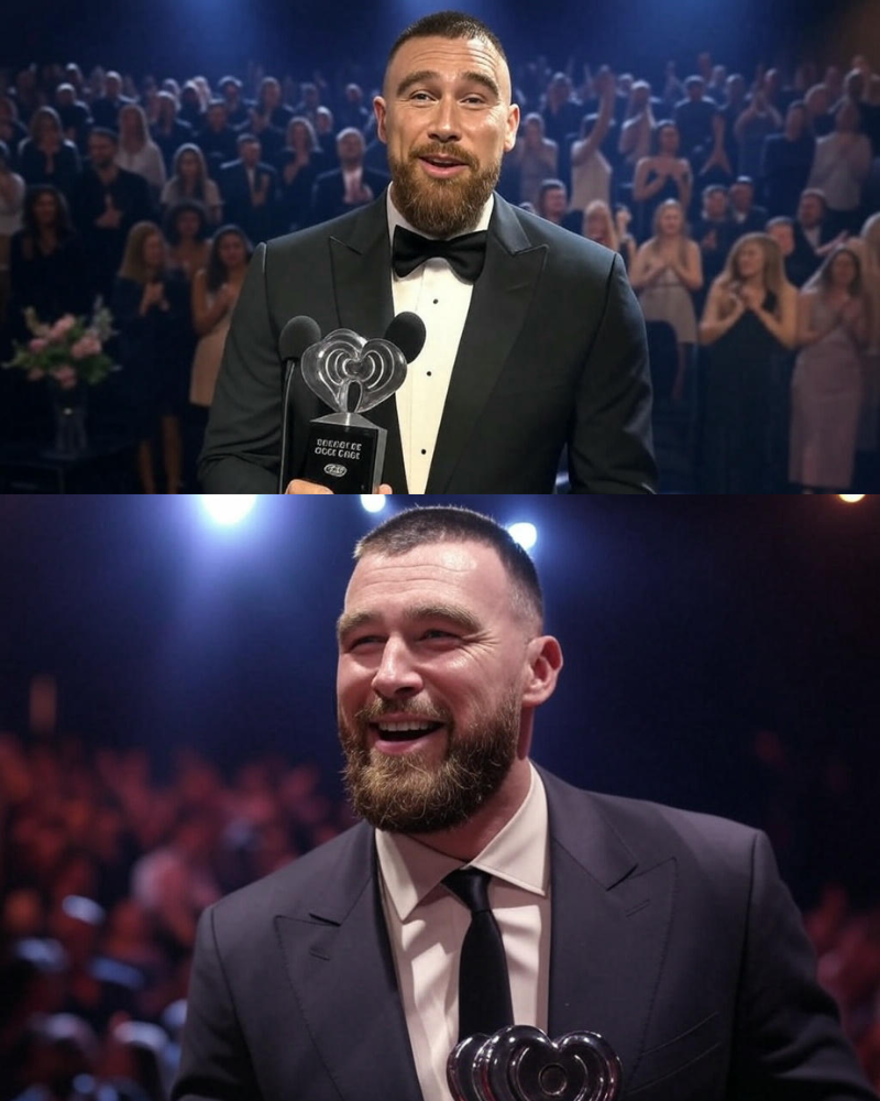 Travis Kelce’s HILARIOUS iHeart Awards Speech Steals the Show: Wins ‘Favorite Surprise Guest ...
