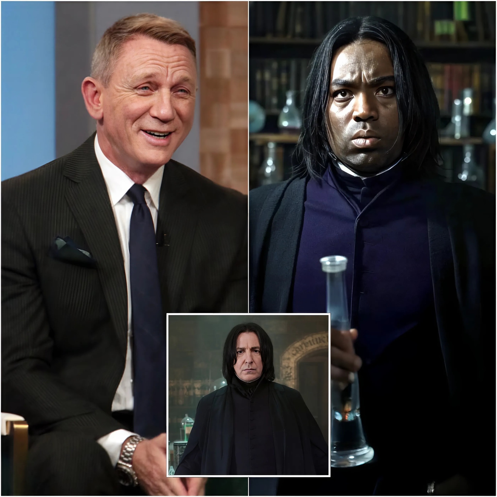Daniel Craig Sparks Outrage Over HBO’s Black Severus Snape: “WHY IS ...