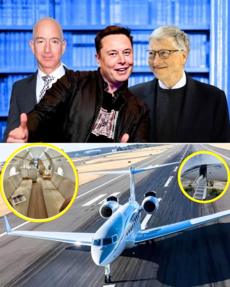 Inside the $65 Million Private Jets of Elon Musk, Bill Gates, and Jeff ...