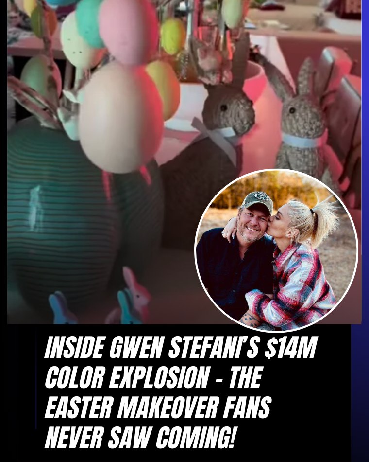 Inside Gwen Stefani’s $14M Color Explosion – The Easter Makeover Fans Never Saw Coming! - News