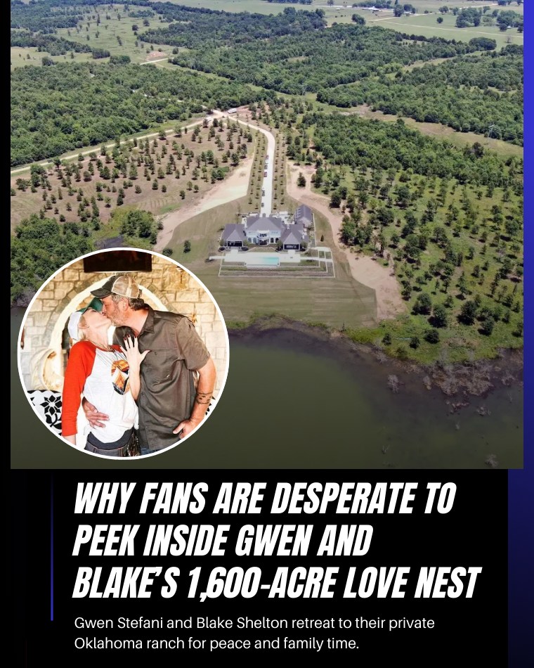 Why Fans Are Desperate to Peek Inside Gwen and Blake’s 1,600-Acre Love ...