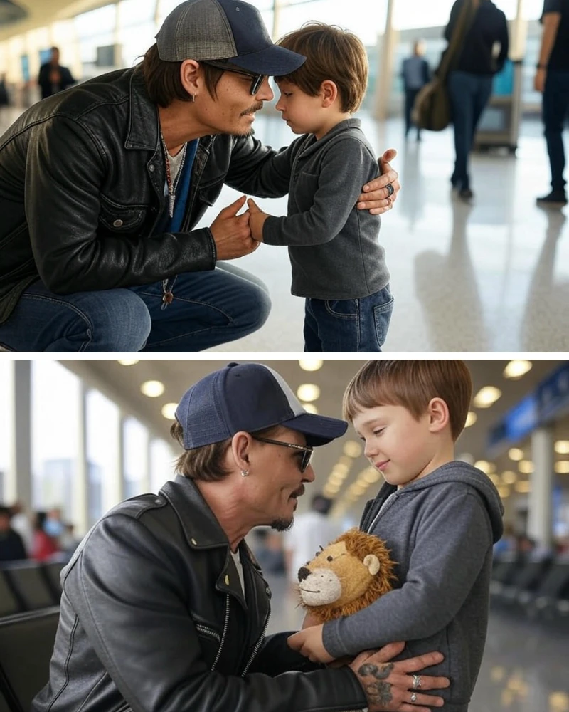 A Little Boy Loses His Stuffed Animal at the Airport—Johnny Depp’s Next ...