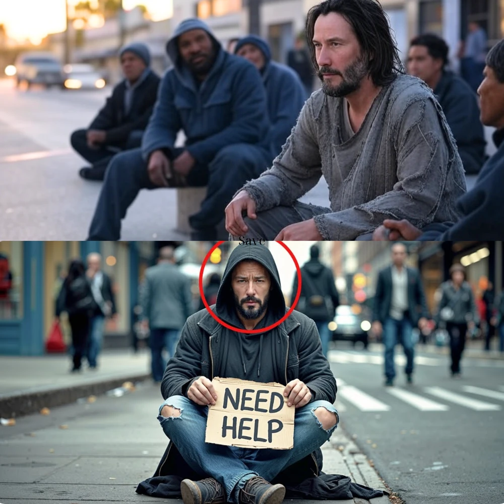Keanu Reeves Goes Undercover as a Homeless Man for a Week—His Final Act ...