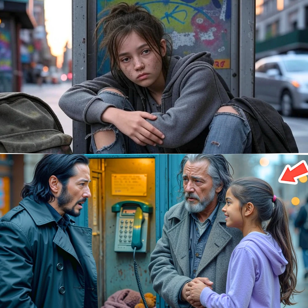 Keanu Reeves Discovers a Homeless Girl in a Phone Booth—His ...