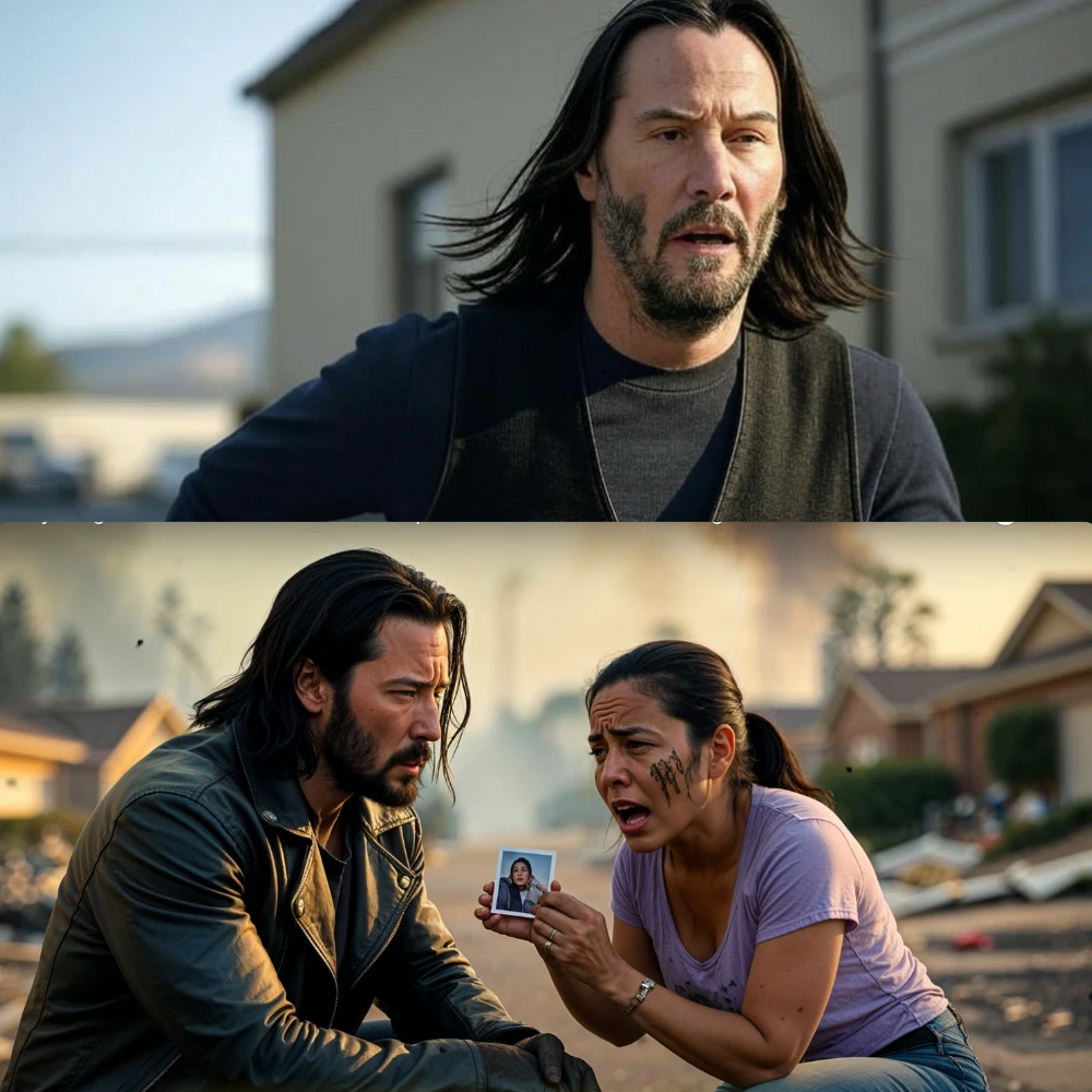 Running from Fire: A Woman’s Desperate Escape and Keanu Reeves ...