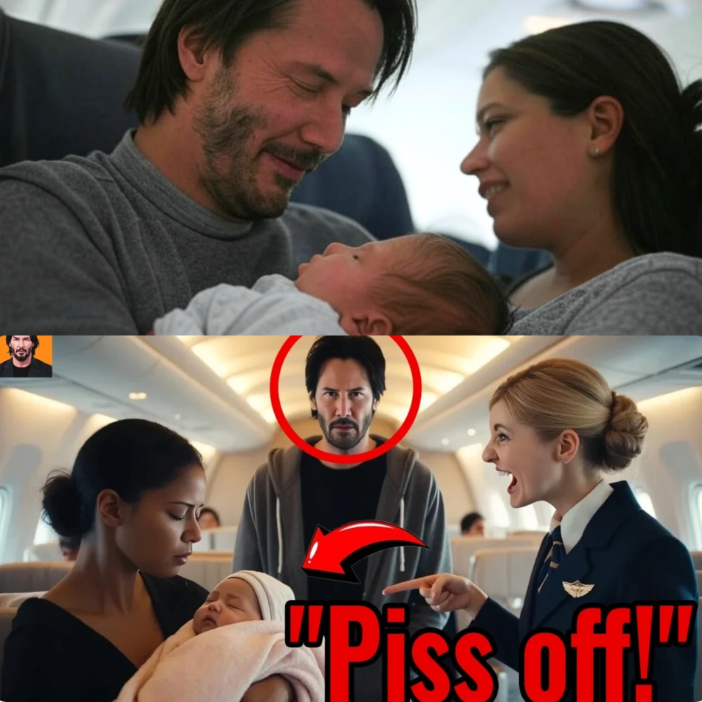 Flight Attendant Slaps Black Mom, Keanu Reeves’ Response Stuns the ...