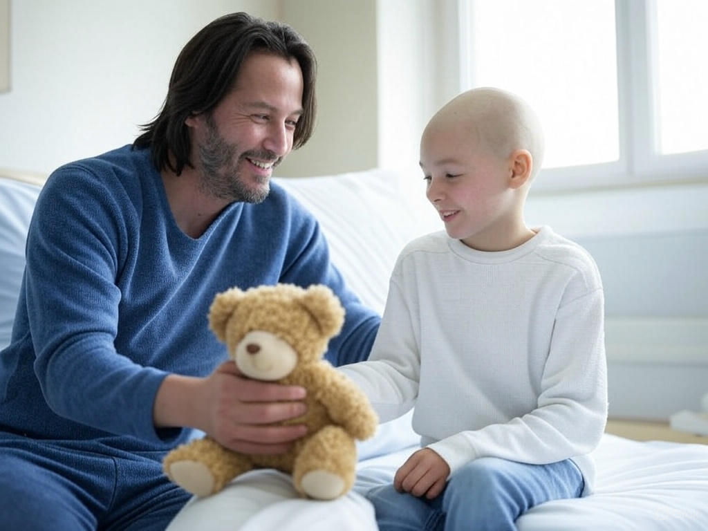 Beyond Hollywood: Keanu Reeves' Act of Kindness Heals a Hospital's ...