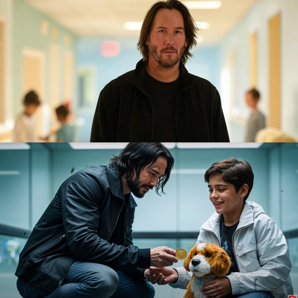Keanu Reeves’ Hospital Visit: Bringing Joy to Children with a Gentle ...