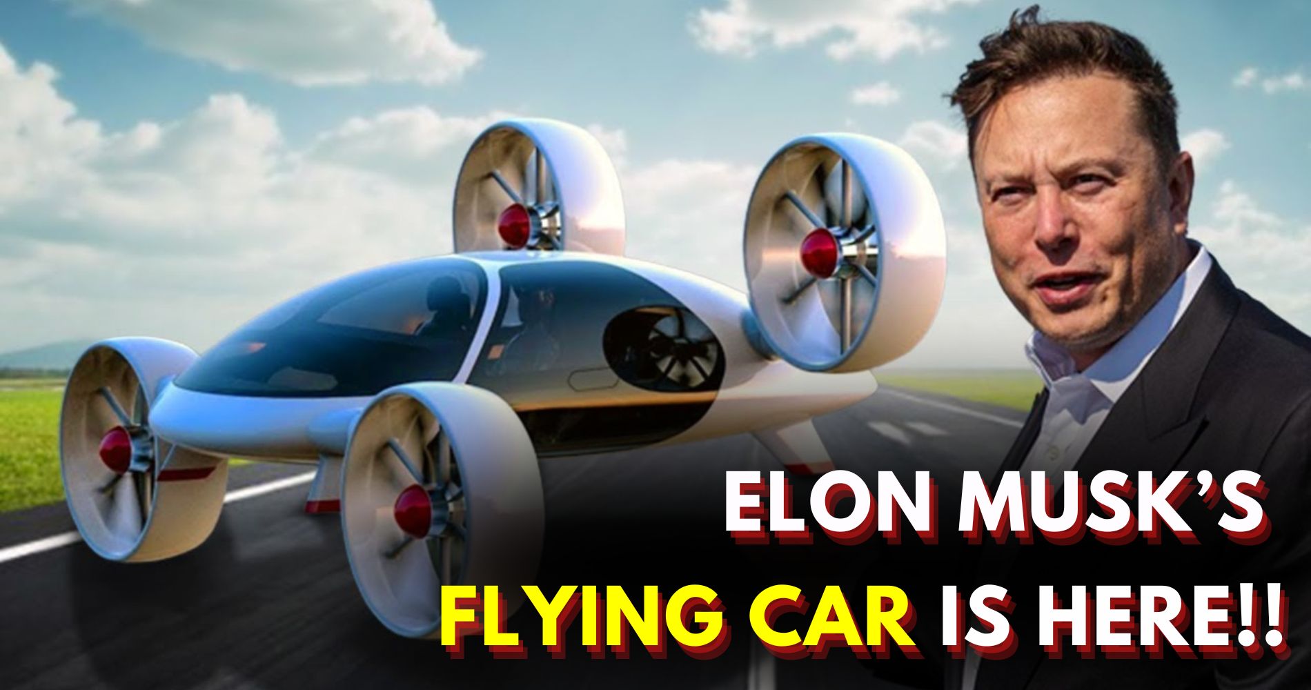 🚨 BREAKING: Elon Musk’s Flying Tesla Car Prototype UNVEILED — The ...