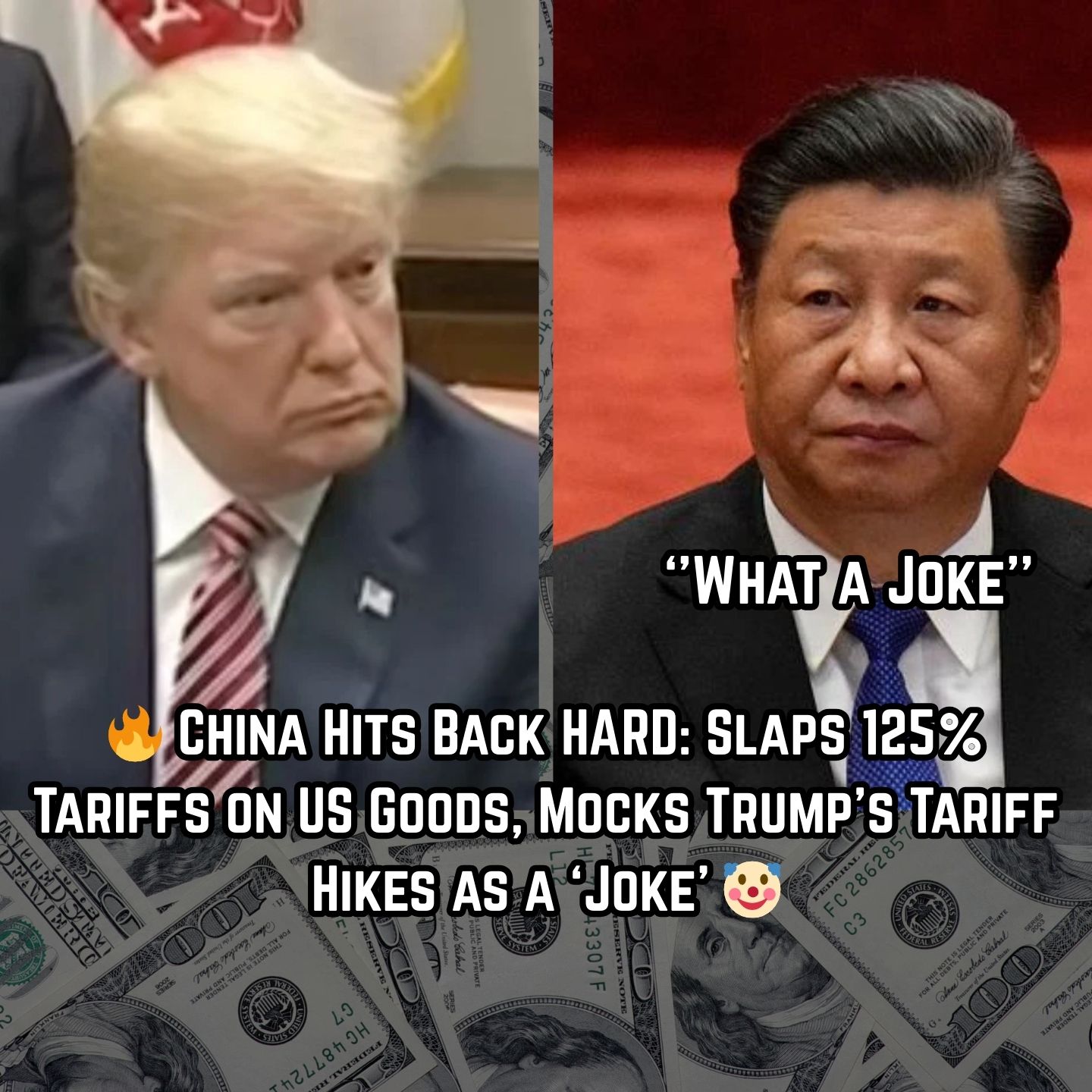 🔥 China Hits Back HARD: Slaps 125% Tariffs on US Goods, Mocks Trump’s ...