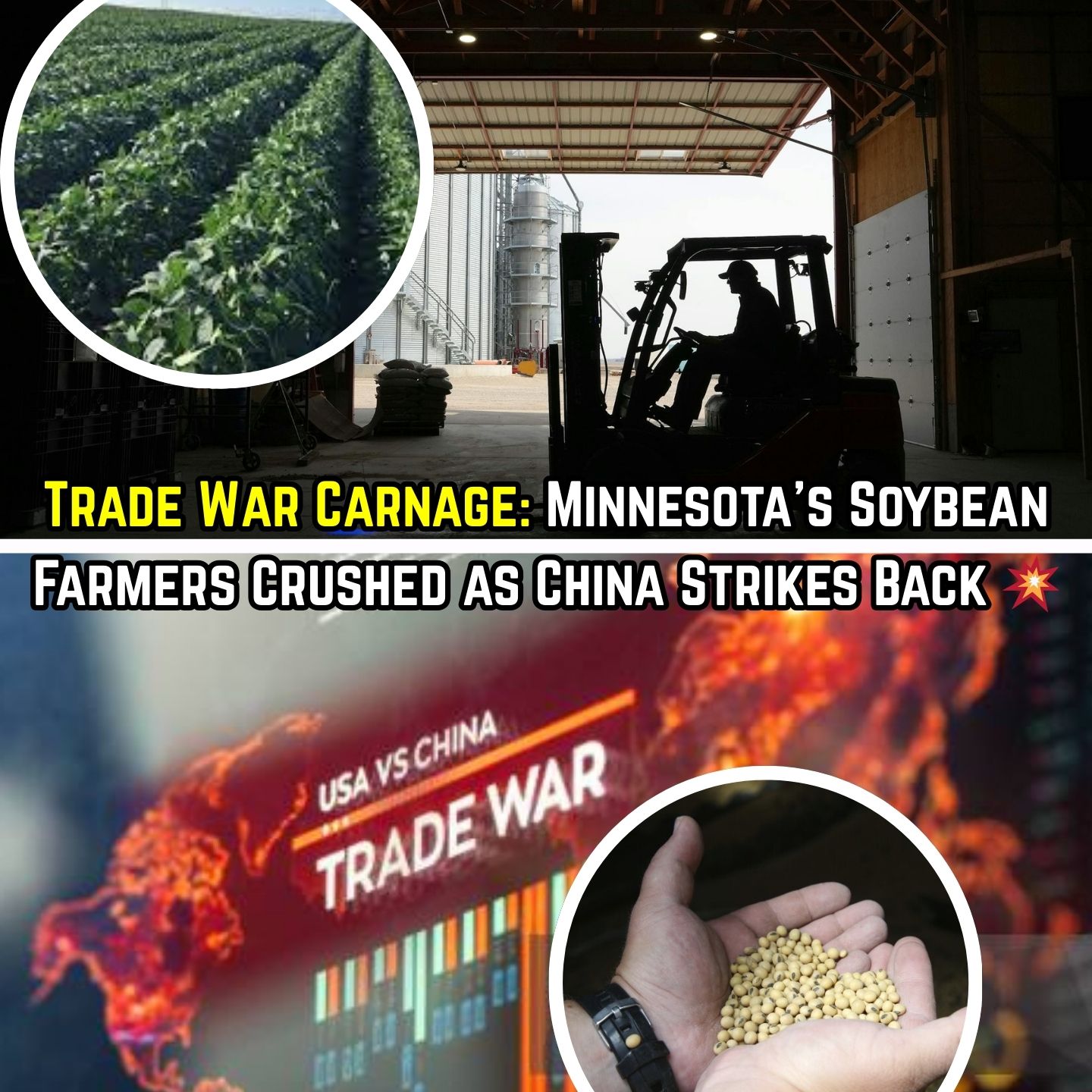Trade War Fallout: Minnesota’s Soybean Farmers Feeling the Heat as ...