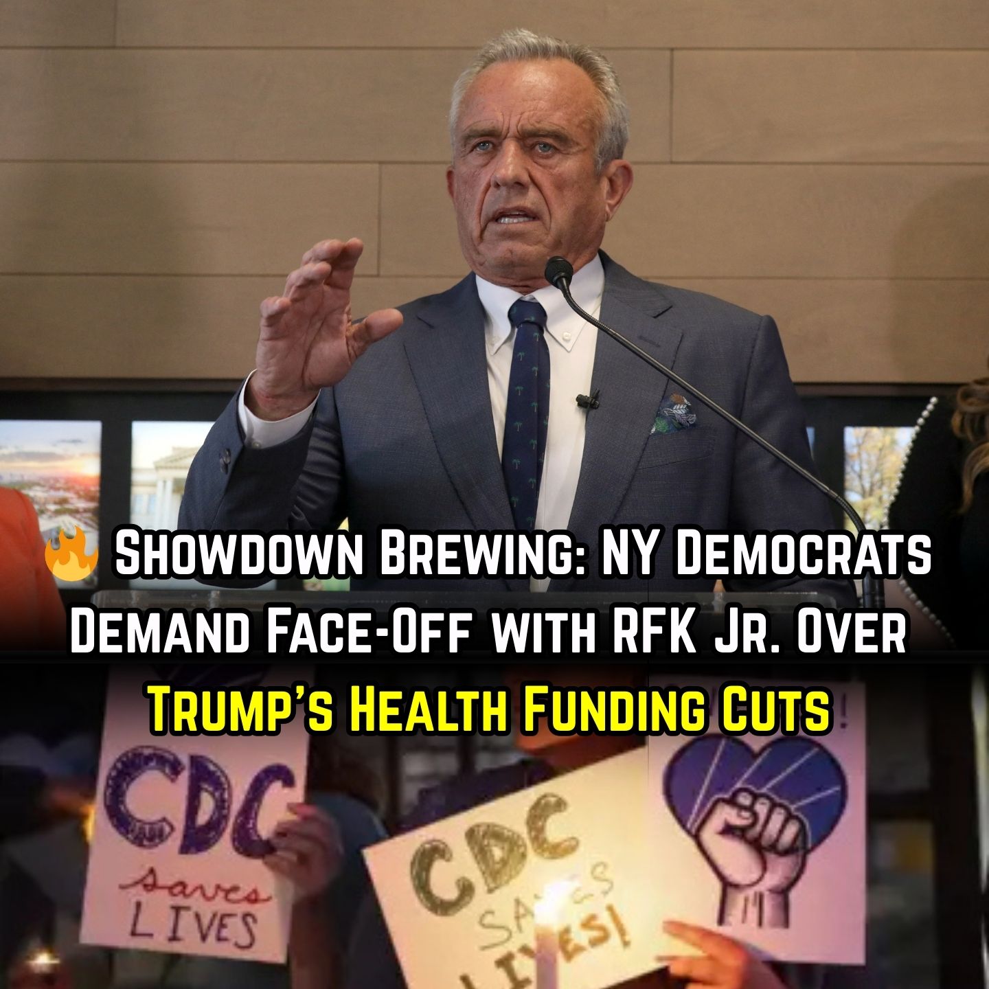 🔥 Showdown Brewing: NY Democrats Demand Face-Off with RFK Jr. Over ...