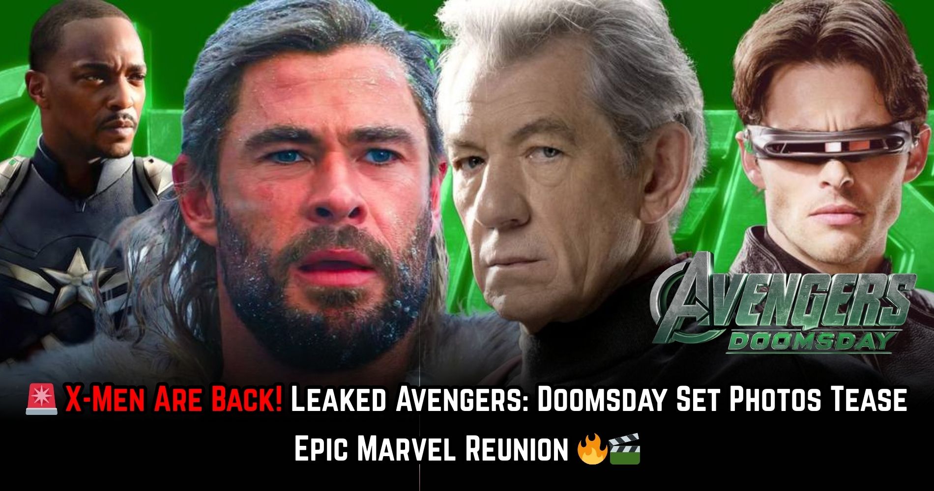 🚨 X-Men Are Back! Leaked Avengers: Doomsday Set Photos Tease Epic ...