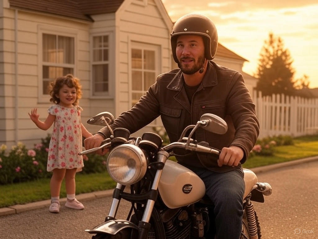 Every Day, a Little Girl Waved to Keanu—Until She Didn’t, and His Gut ...