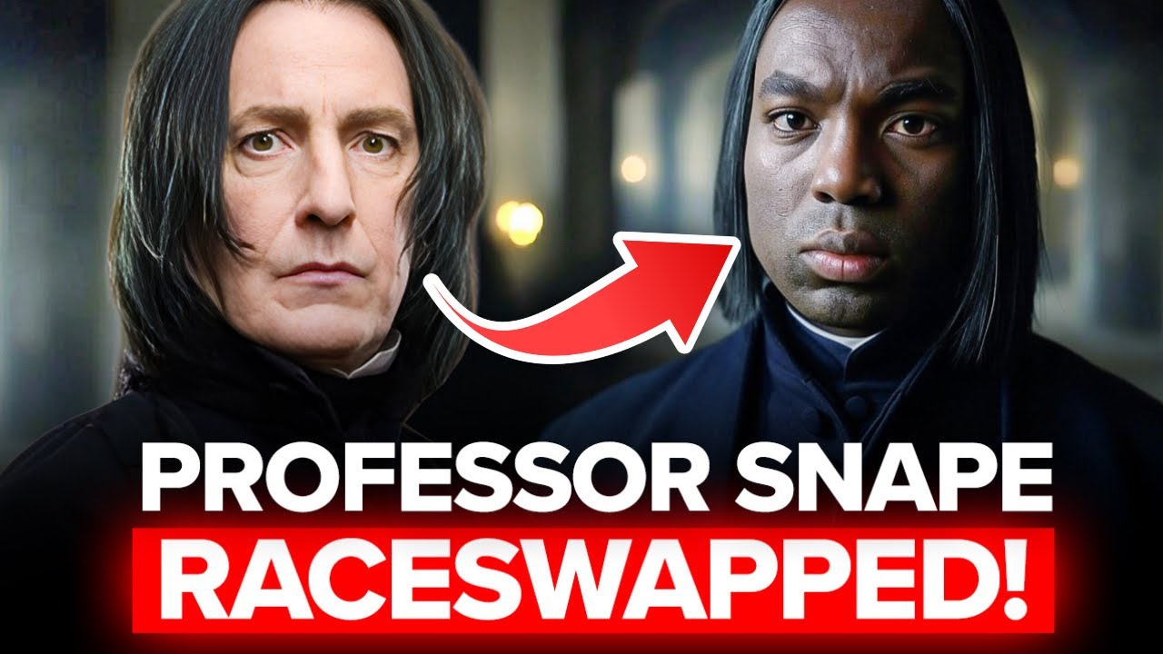 🔥 Black Snape OFFICIALLY Cast in Harry Potter Series! Fans ERUPT and ...