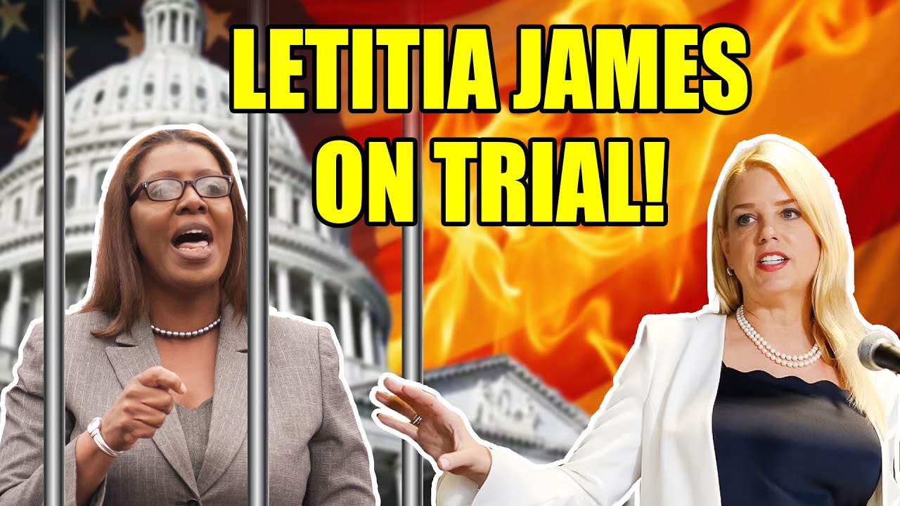 💥 Pam Bondi DELIVERS Legal BLOW, Forces Letitia James SUSPENDED from ...