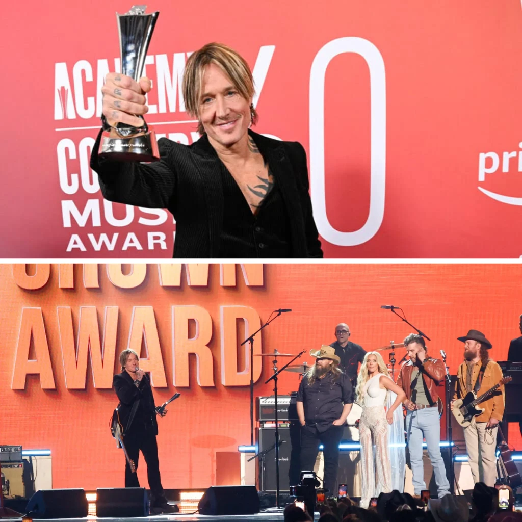 Keith Urban Makes ACM History with Triple Crown Win and Brings Down the House with Star-Studded ...