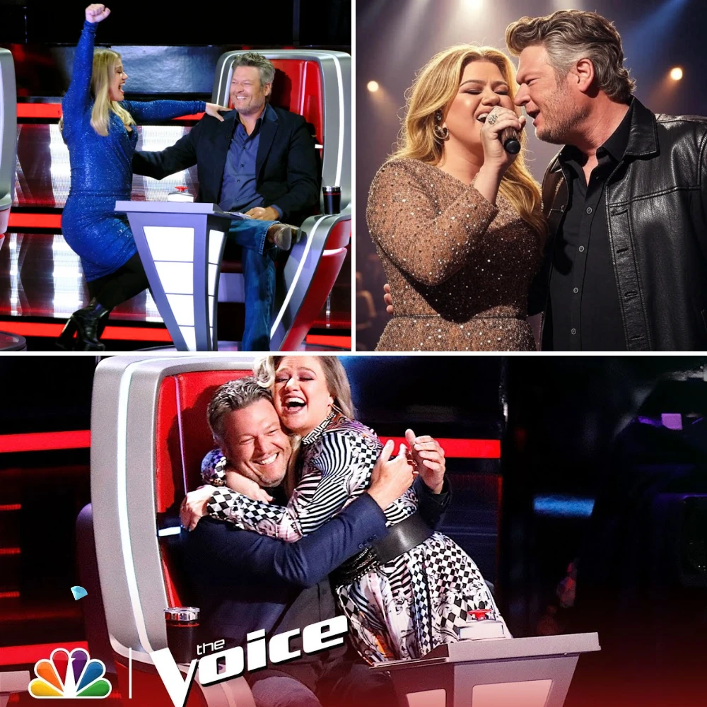 Blake Shelton Surprises Kelly Clarkson with a Bold Request on Her Show ...