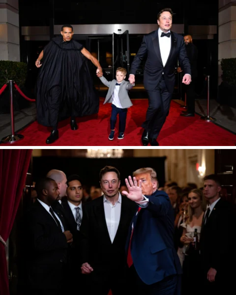 Elon Musk and Son Chased from VIP Event Until Trump Intervenes: "This ...