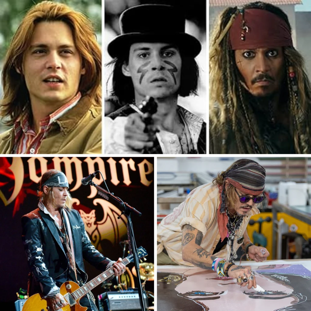 Johnny Depp - A Multifaceted Artist: From Acting, Music to Painting ...