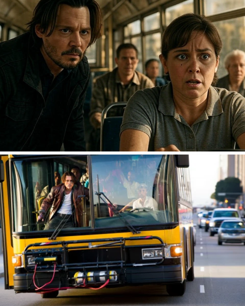 Johnny Depp Saves Lives on a Bus Rigged to Explode — His Courage Left ...