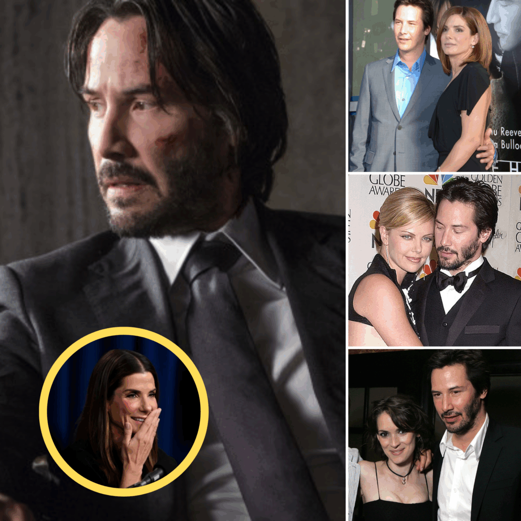 Keanu Reeves in a Flirty Firestorm: How Charlize Theron, Sandra Bullock ...