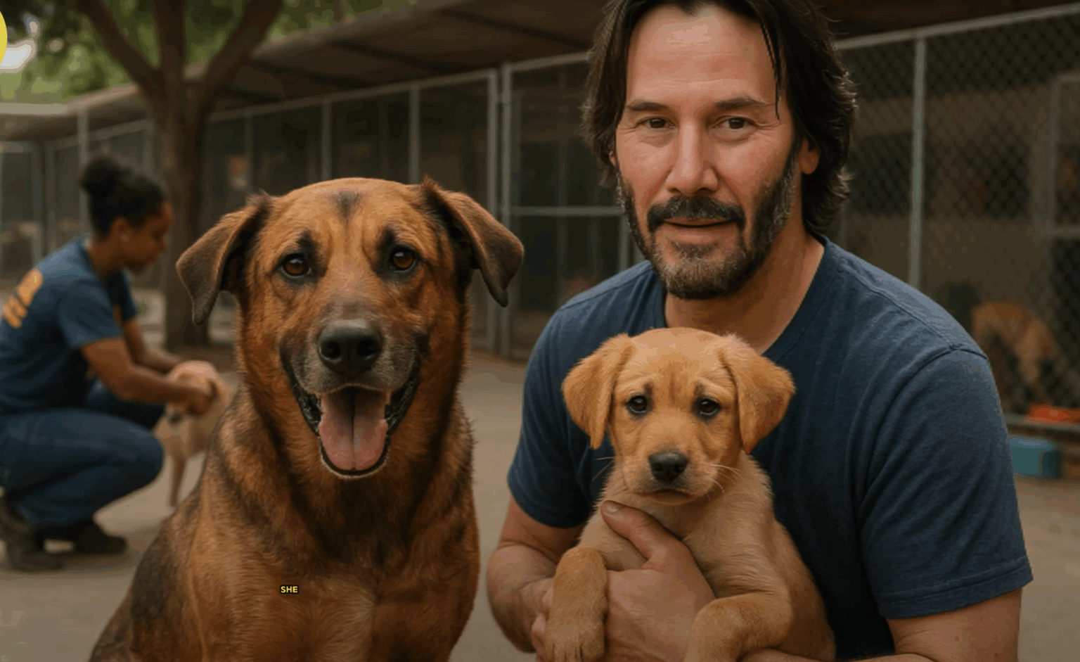 Keanu Reeves’ Brave Fire Rescue of a Child and Dogs Ends in a Tearful ...