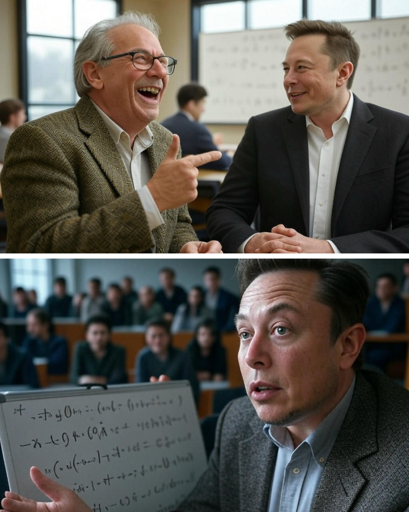 University Professor Mocks Elon Musk, Unaware He’s a Math Genius - News