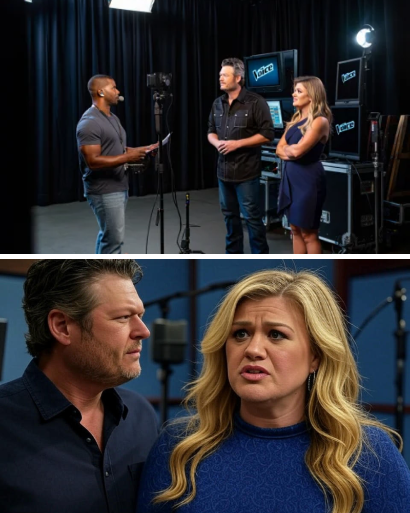Kelly Clarkson Was Mocked By The Show Director and Blake Shelton Stood ...