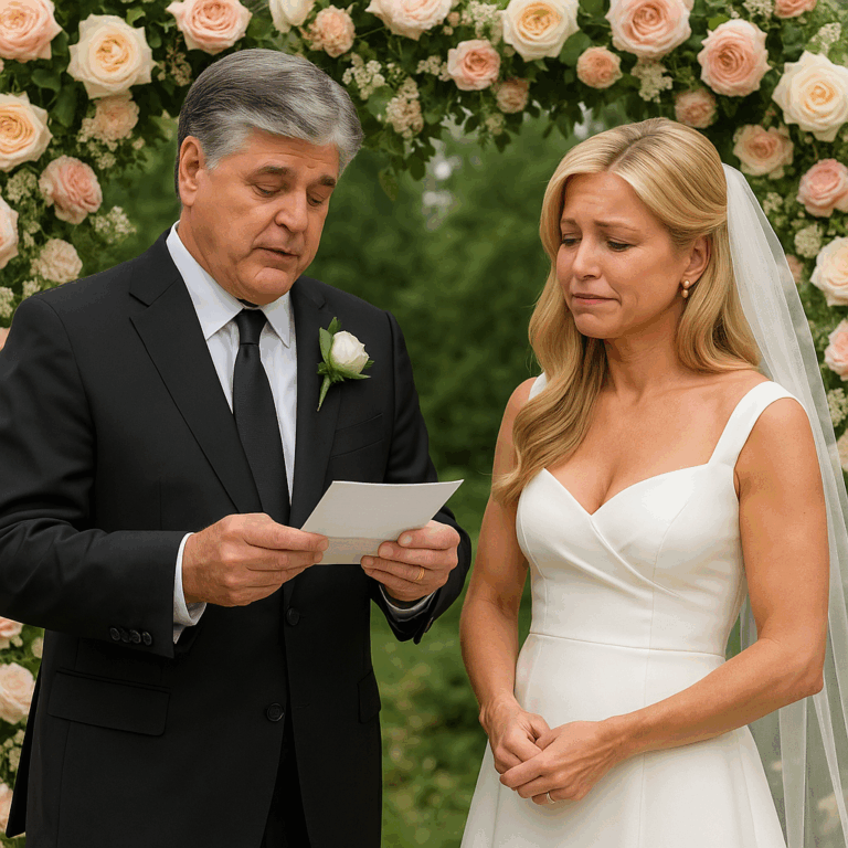 The Secret Letter That Defined Sean Hannity and Ainsley Earhardt’s Wedding. - News