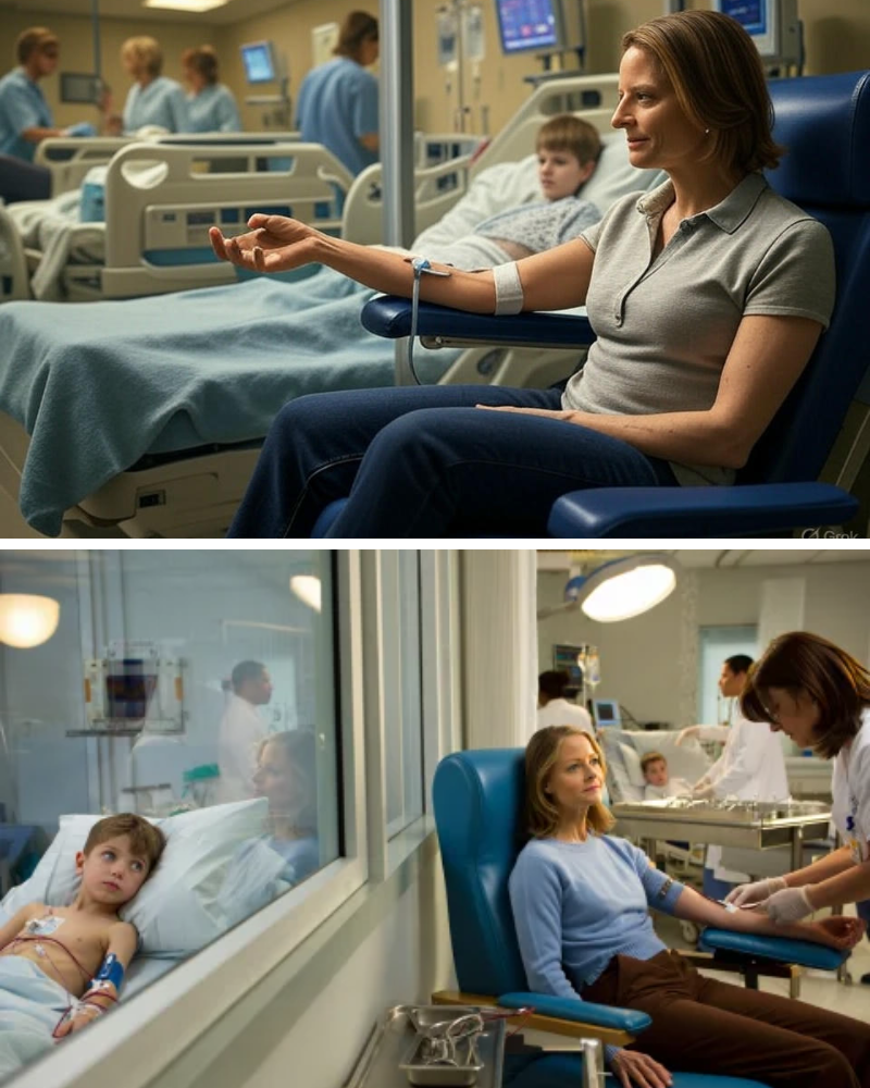 Jodie Foster Donated Her Blood to Save Life of Little Abandoned Boy, a Story of Humanity! - News