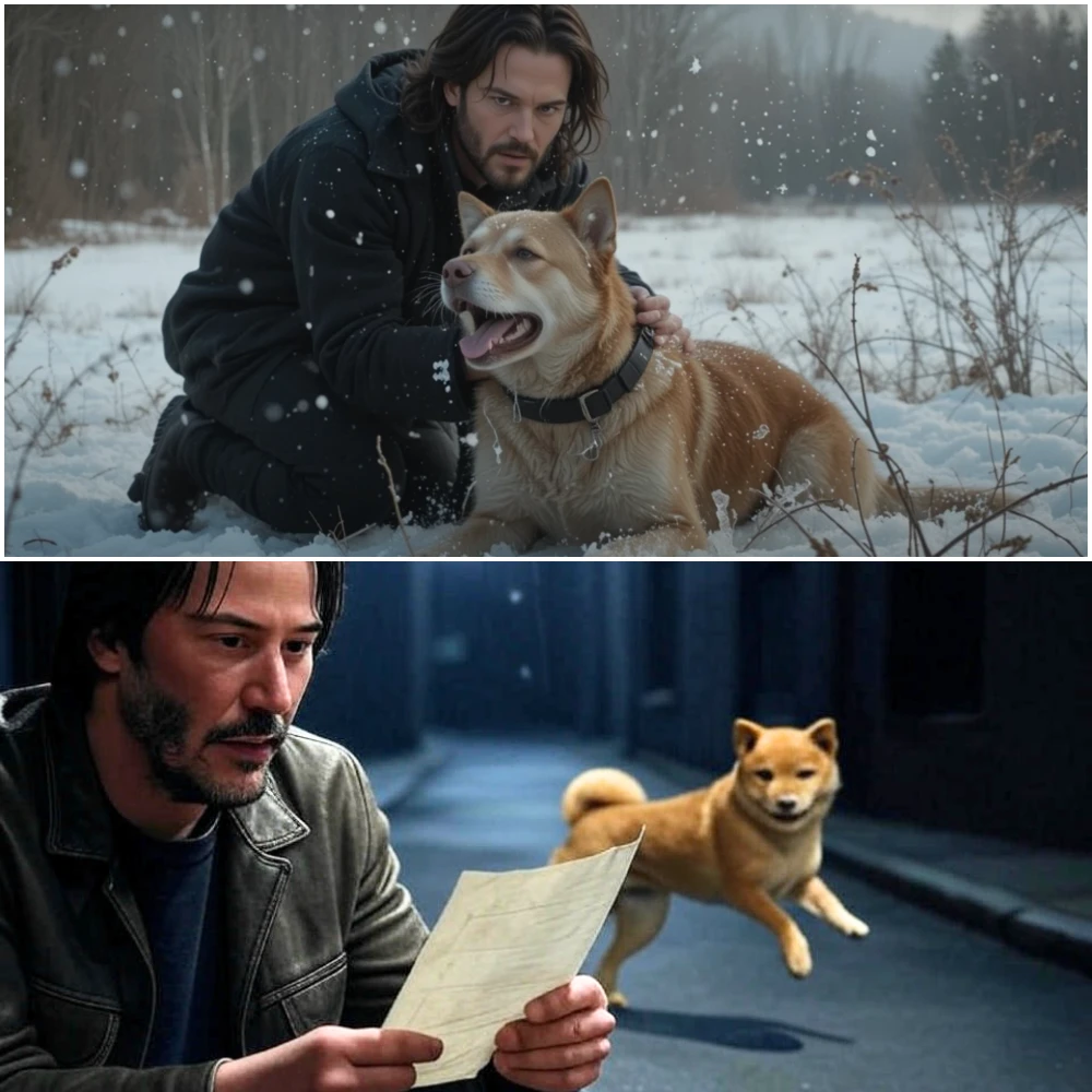 🌟 Shocking Rescue! Keanu Reeves Saves a Freezing Shiba Dog and Uncovers a Jaw-Dropping Secret! 😱 ...