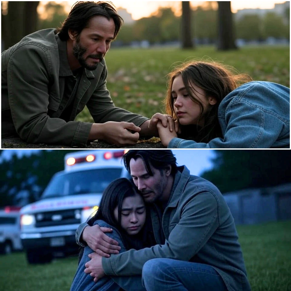 💪 Unforgettable Goodbye! Keanu Reeves’ Touching Moment with a Girl ...