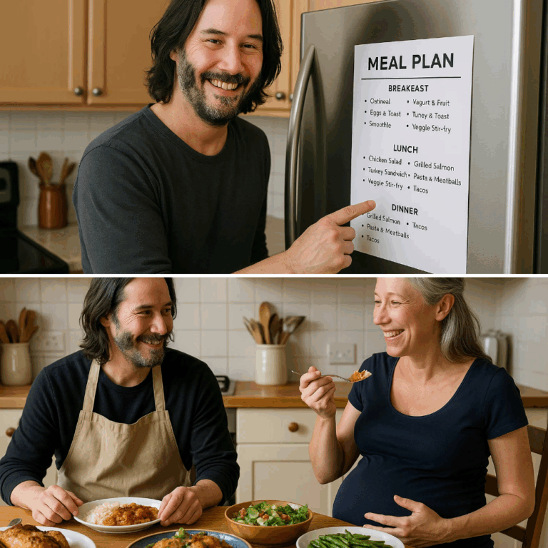 Keanu Reeves Melts Hearts Online with His Gourmet Pregnancy Menu for ...