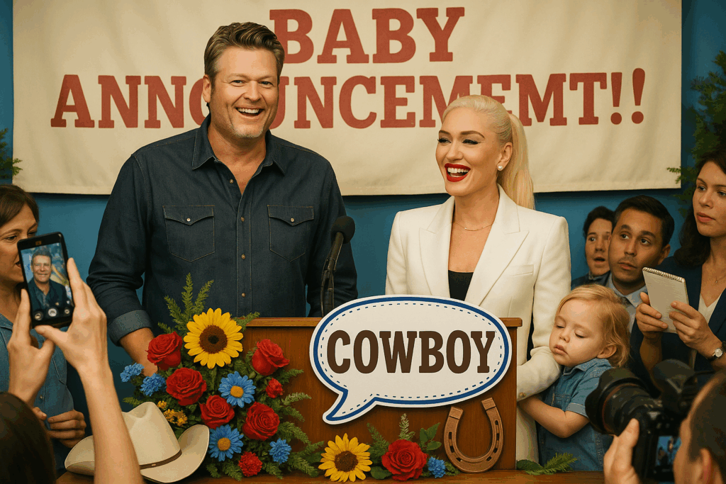 Blake Shelton & Gwen Stefani Just Dropped a BOMBSHELL Baby Announcement ...