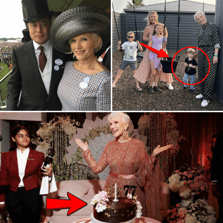 Elon Musk and Son Lil X Bake a Sweet Surprise for Maye Musk’s Birthday ...