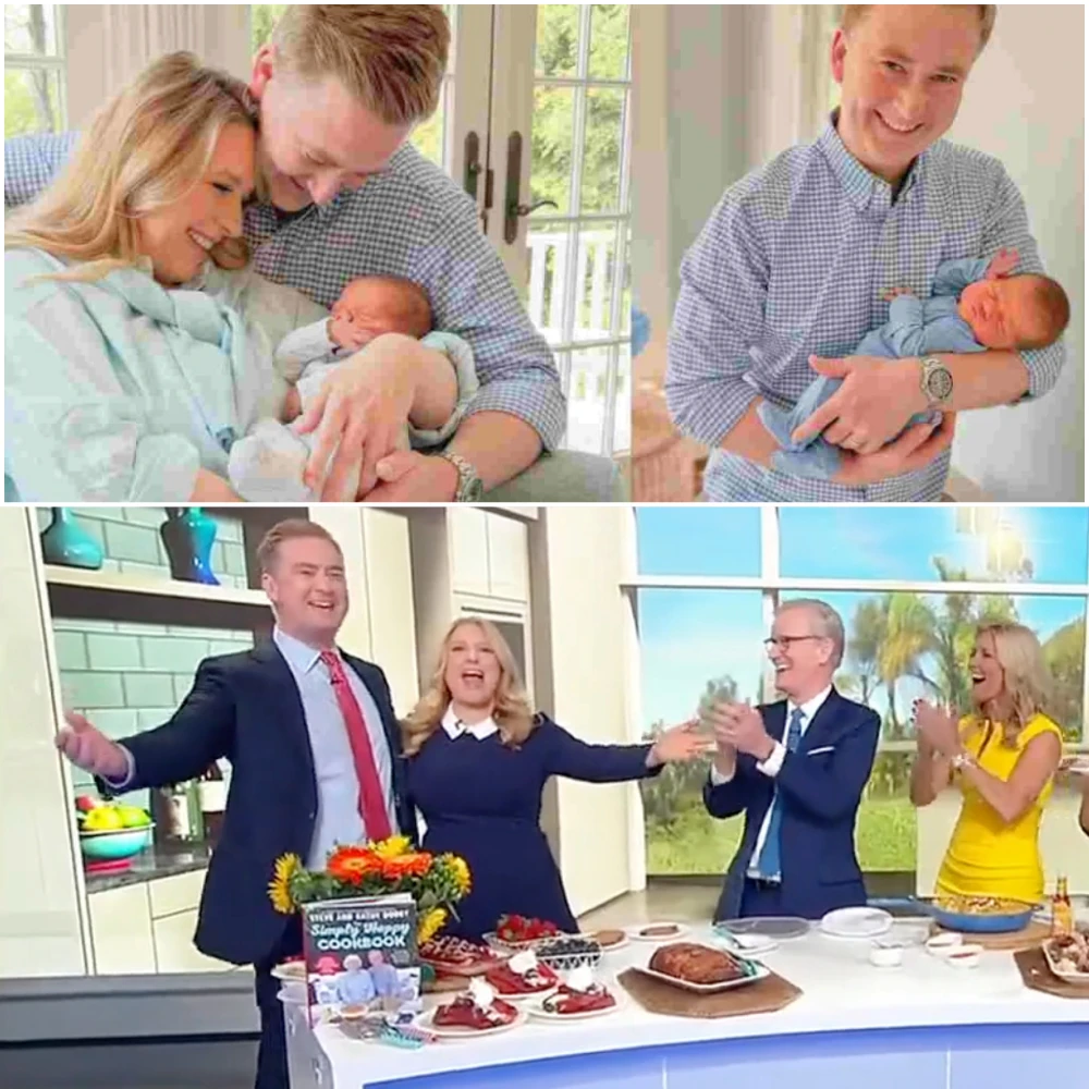 Breaking News Just Got Cuter! 🍼 ️ Peter Doocy & Hillary Vaughn Announce ...