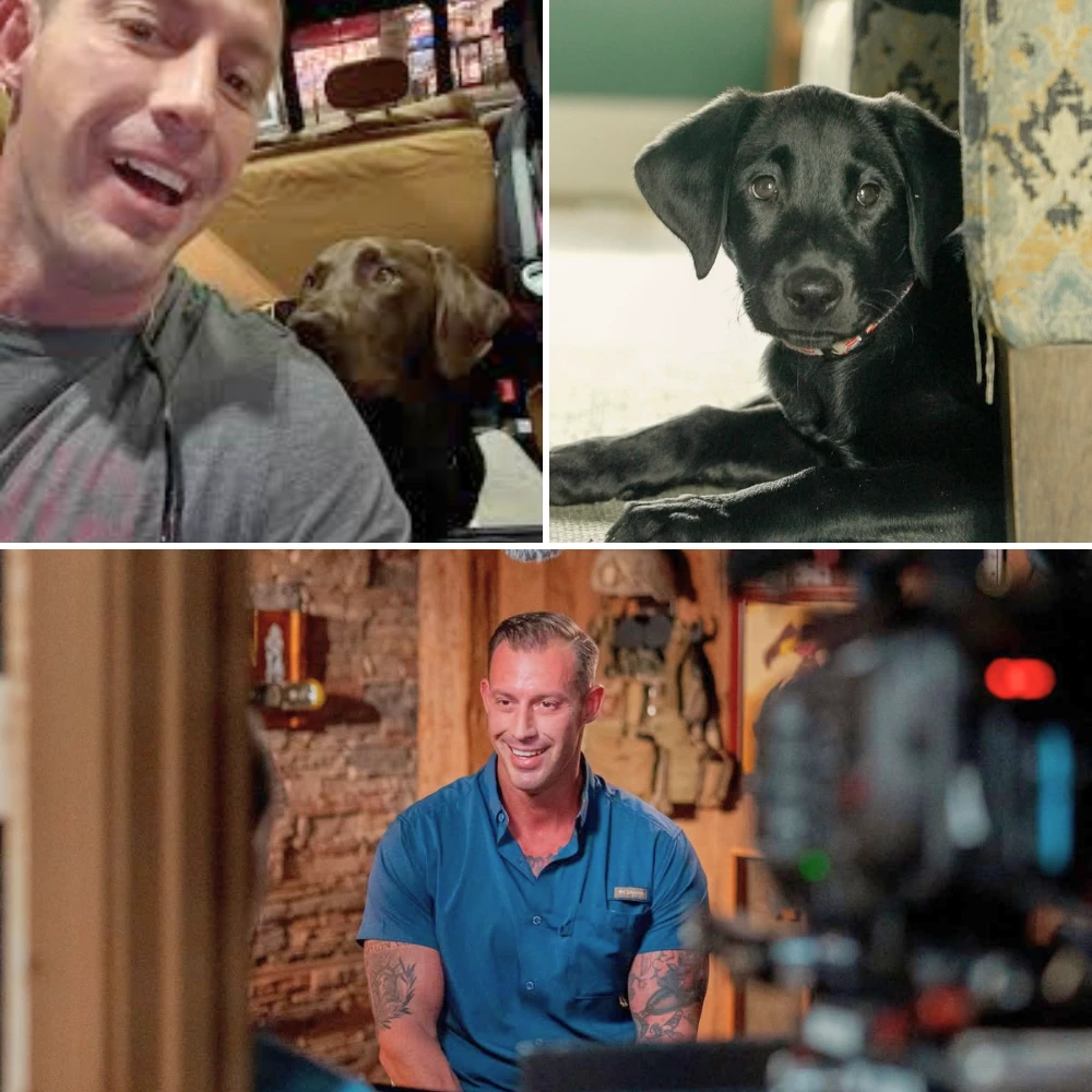 Hero Veteran Johnny Joey Jones Rescues a Black Dog from a Bone-Chilling ...